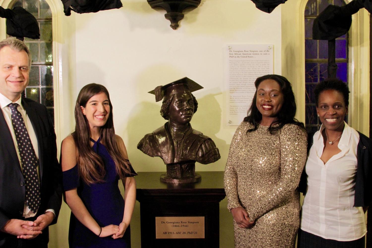 Bust Unveiled: UChicago Finally Has a Statue Solely of a Woman ...