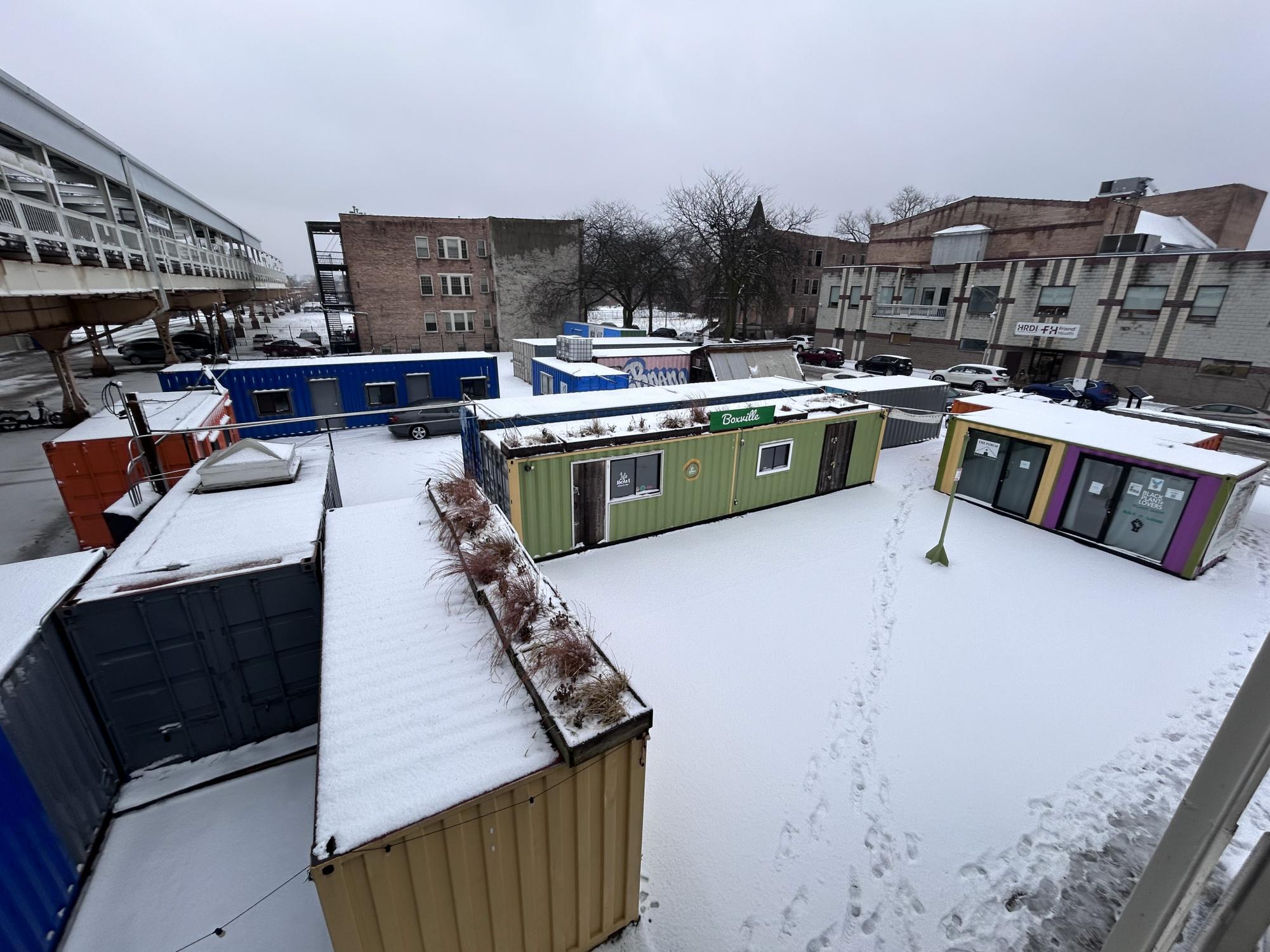 Shipping Containers Transformed Into Hub for Small Businesses – Chicago ...