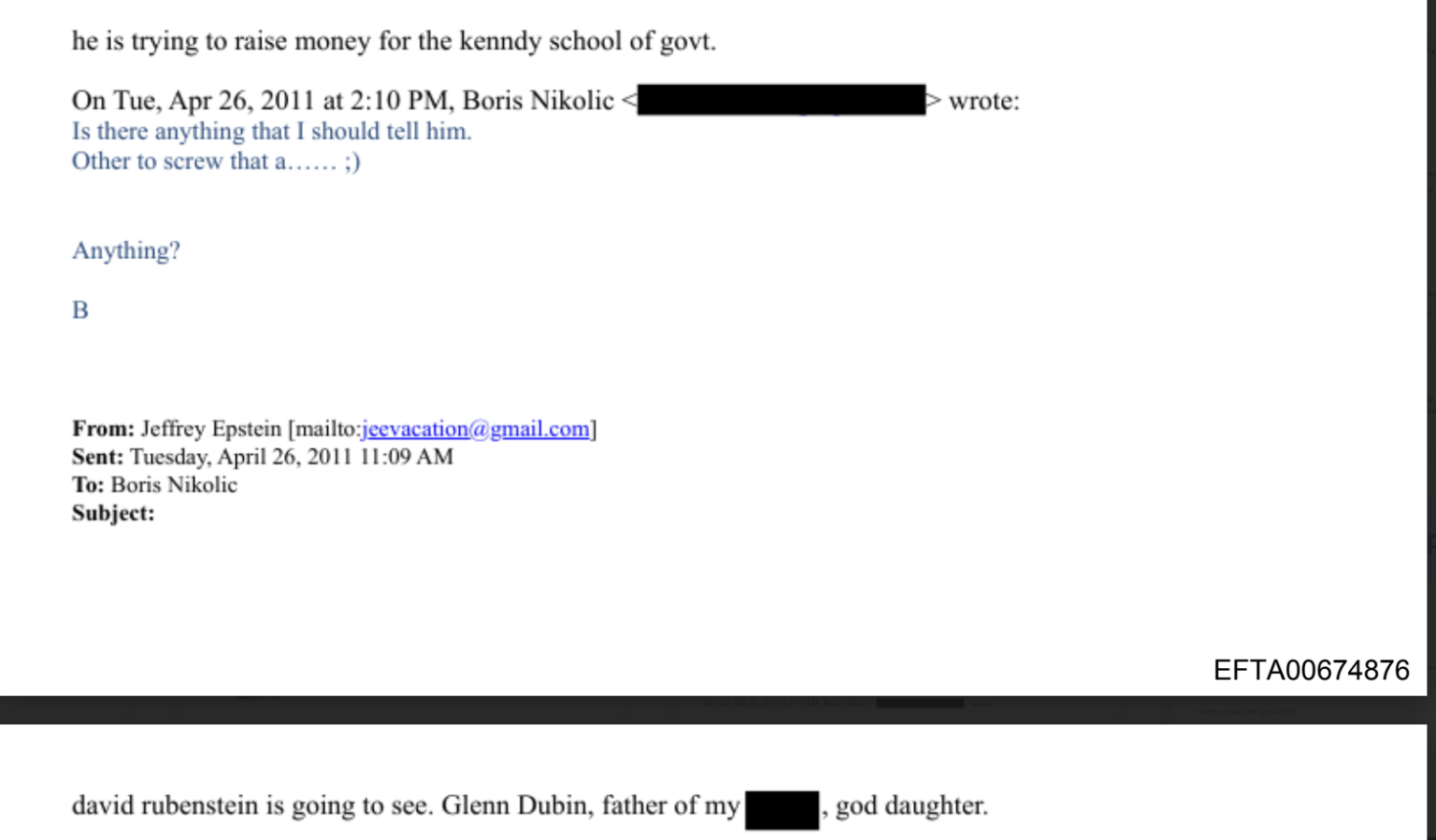 UChicago Board Chair David Rubenstein Met With Epstein in 2012, New ...